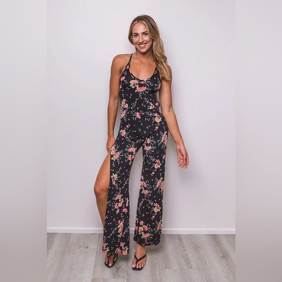 Pants & Jumpsuits | Wicked Weasel Nikita Floral Jumpsuit | Poshmark